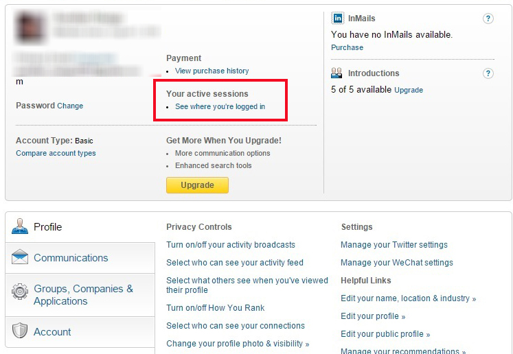 10 Easy Steps to Dramatically Improve your LinkedIn Security and ...