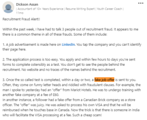 Job Scams Report – 2,670 Social Media Posts Reveal Scammers’ Top Tactics