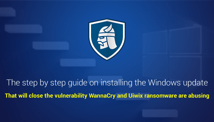 How to Apply the Windows Update that Patches the EternalBlue SMB Exploit